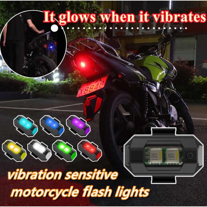 Car Motorcycle bikes cycling chargeable flashing lights modified drones ...