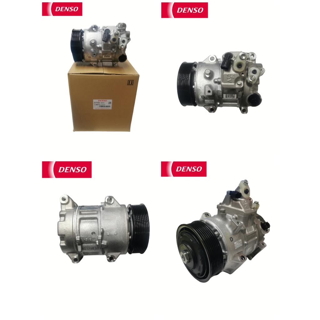 DENSO 447150-4900 Compressor for Toyota Camry Year 2012 2.0 TSE17C 7PK with Magnet Clutch (CAR ...