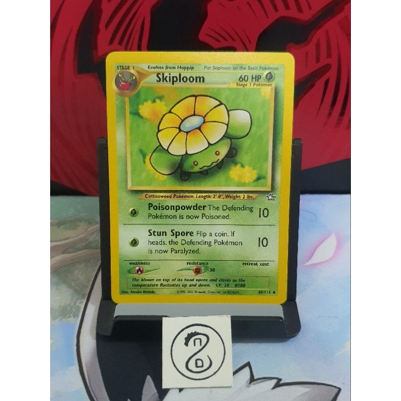Pokemon TCG : Skiploom 49/111 // Unlimited Neo Genesis (2000) | Shopee ...