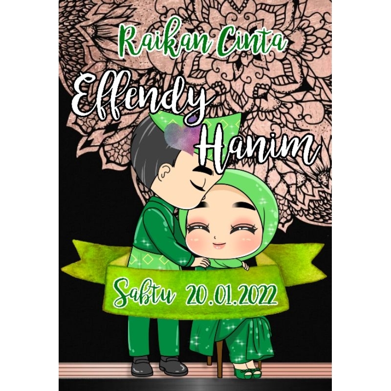 KAD JEMPUTAN KAHWIN BAJET 20PCS / WEDDING INVITATION CARD | Shopee Malaysia