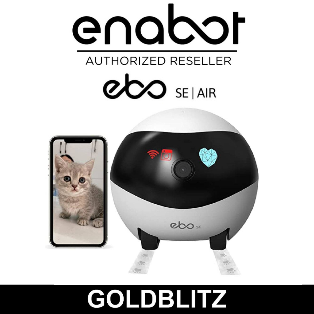 ENABOT EBO SE / AIR Smart WIFI Companion Family Robot Monitor FHD With ...