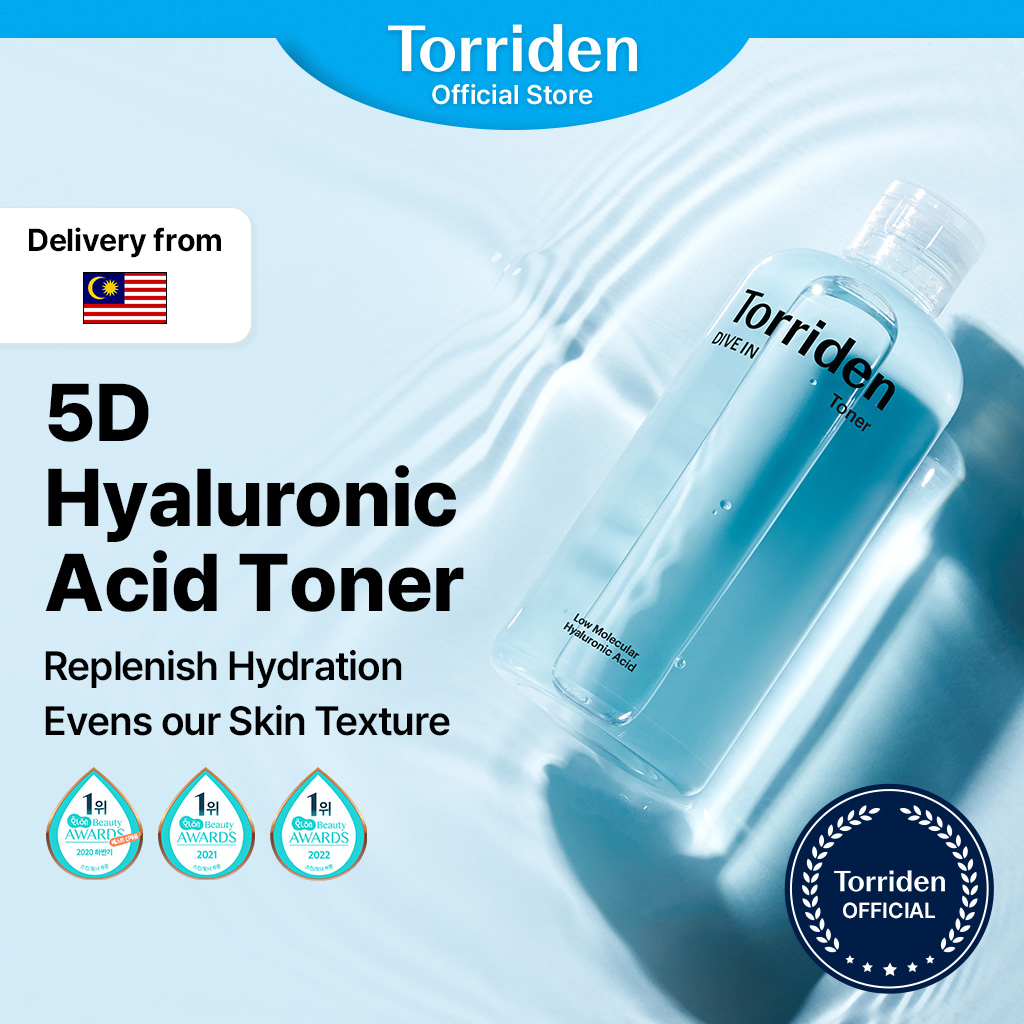 [Torriden Official] DIVE IN Low Molecular Hyaluronic Acid Toner, Low pH ...