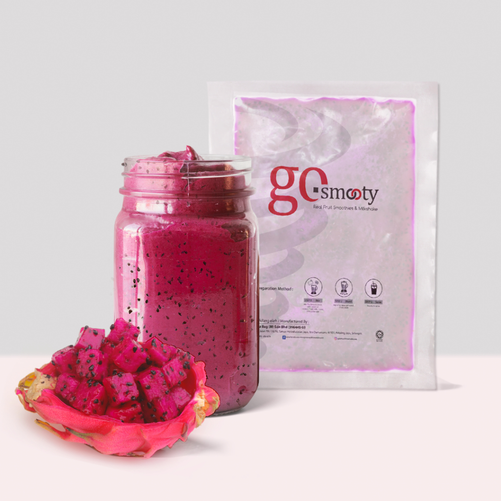 Go-Smooty Frozen Instant Fast Ready Blend Real Natural Fruit Dragon ...