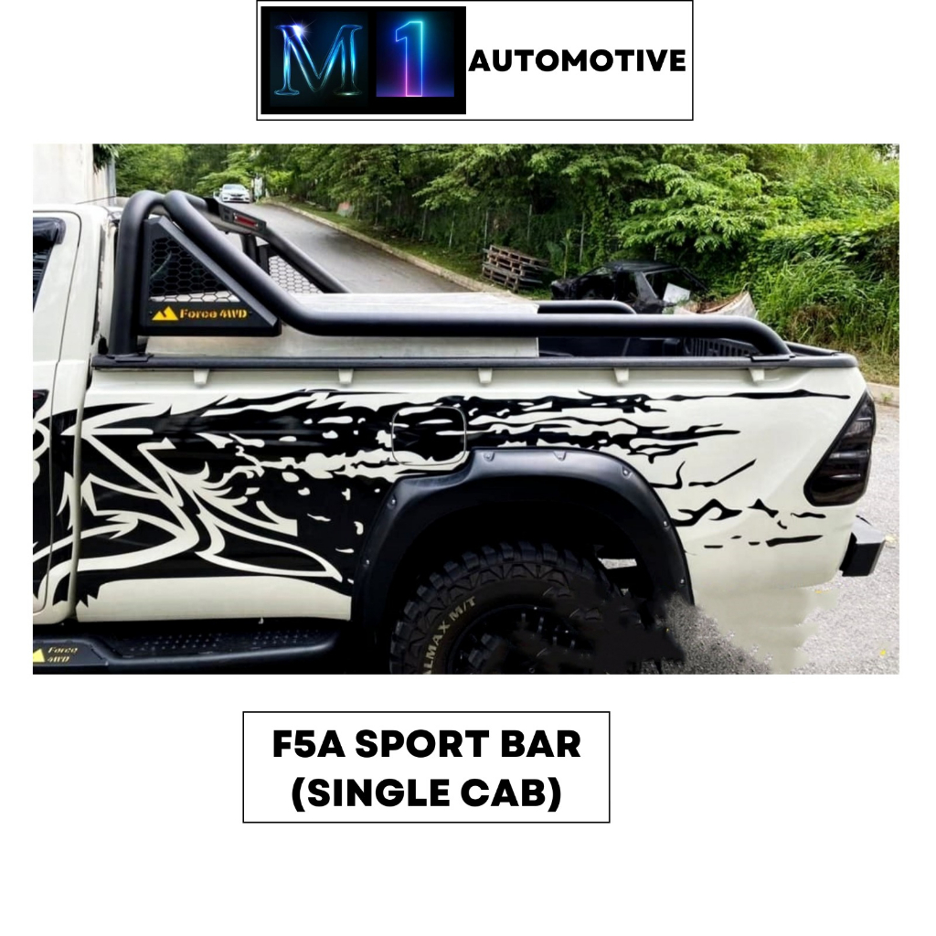 Force 4WD F5A Single Cab Roll Bar Sport Bar For Ford Ranger Isuzu Dmax ...
