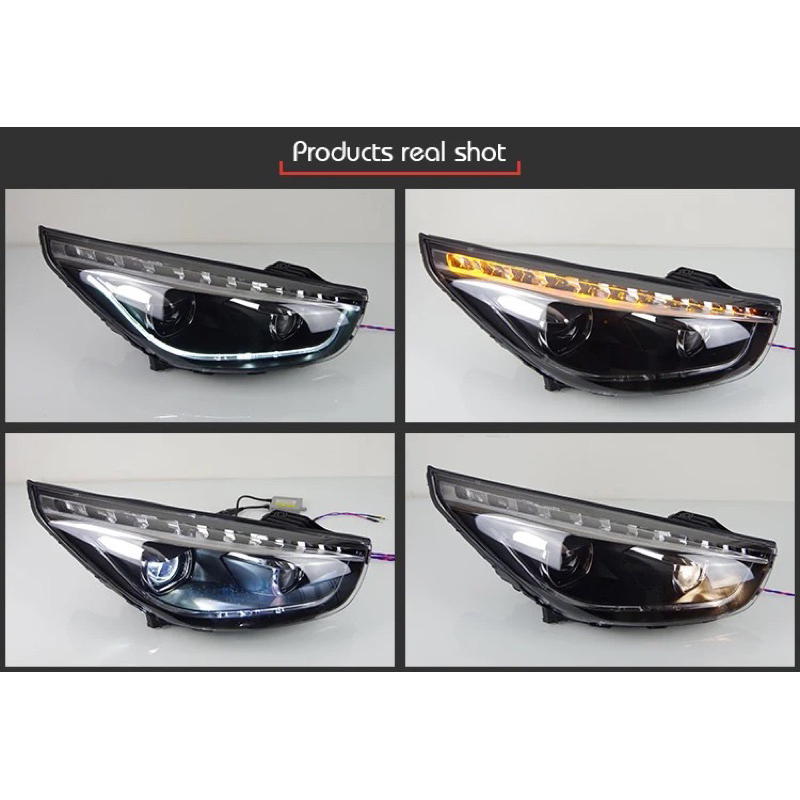 Hyundai Tucson ix35 2010 2011 2012 2013 2014 2015 headlamp headlight ...