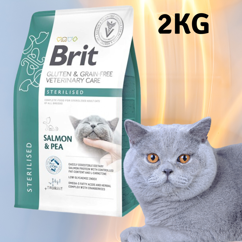 BRIT VD Cat Sterilised 2KG dry kibble | Shopee Malaysia