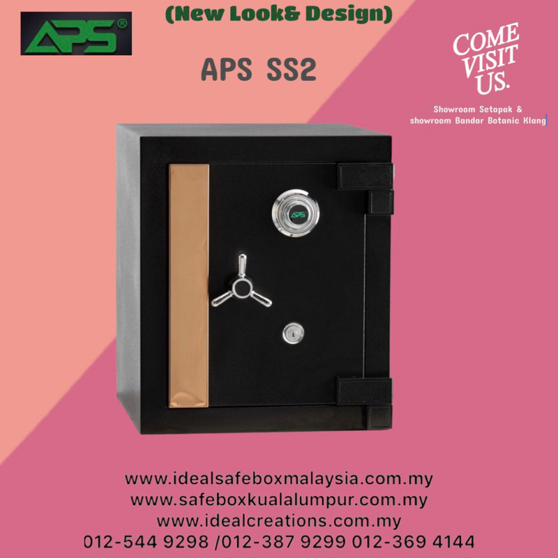 APS SS2 safe APS Safe box SS2 peti besi APS SS2 Safety box | Shopee ...