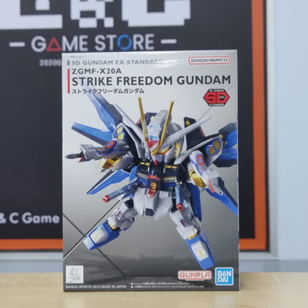 [Ready Stock] Bandai SD Gundam EX-Standard 006 Strike Freedom Gundam | Shopee Malaysia