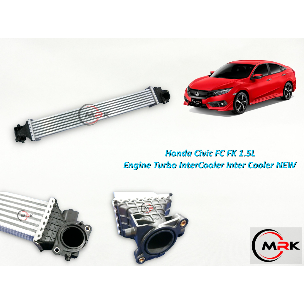 Honda Civic FC FK 1.5L 1.5T 2016-2020y Engine Turbo InterCooler Inter ...