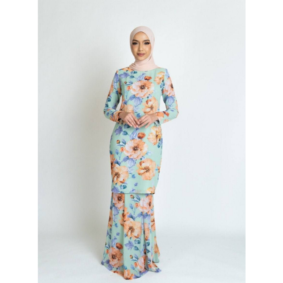 NADZRI MORSHIDI | TIARA KURUNG MODERN CHIFFON PRINCESS CUT | BAJU RAYA ...