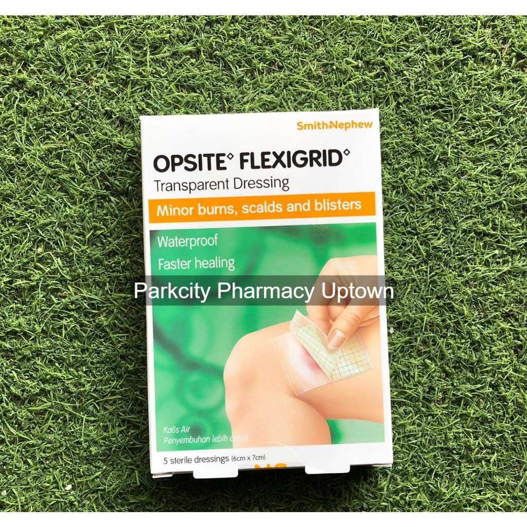 Smith & Nephew Opsite Flexigrid Transparent Dressing 6cmx7cm 5s 40 0329 ...