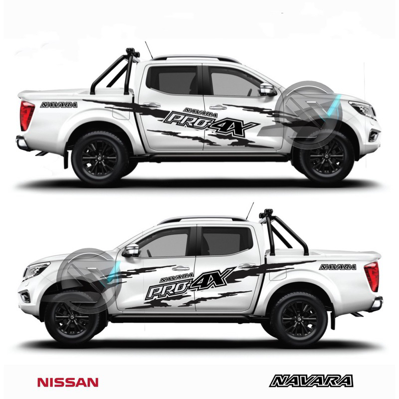 (Ready Stock) S981# Nissan Navara Pro4X Car Body Vinyl Decal Sticker ...