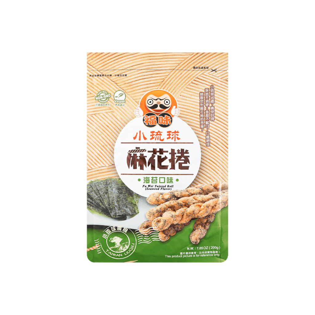 Fu Wei Twisted Roll (Seaweed Flavor) | Shopee Malaysia