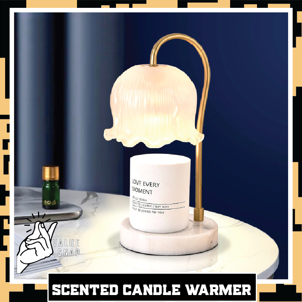Candle Warmer Holder Light Candle Burner Lamp Tidur Lampu Lilin Hiasan ...