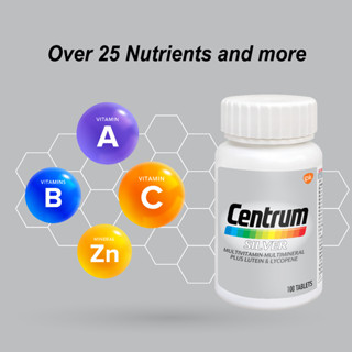 Centrum Silver Multivitamin-Multimineral Plus Lutein Healthy Eyes ...