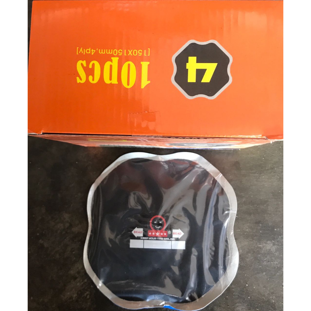 TIRE REPAIR PATCHES/ tire (BIAS TYRE & RADIAL TYRE) TAYAR BOCOR ...