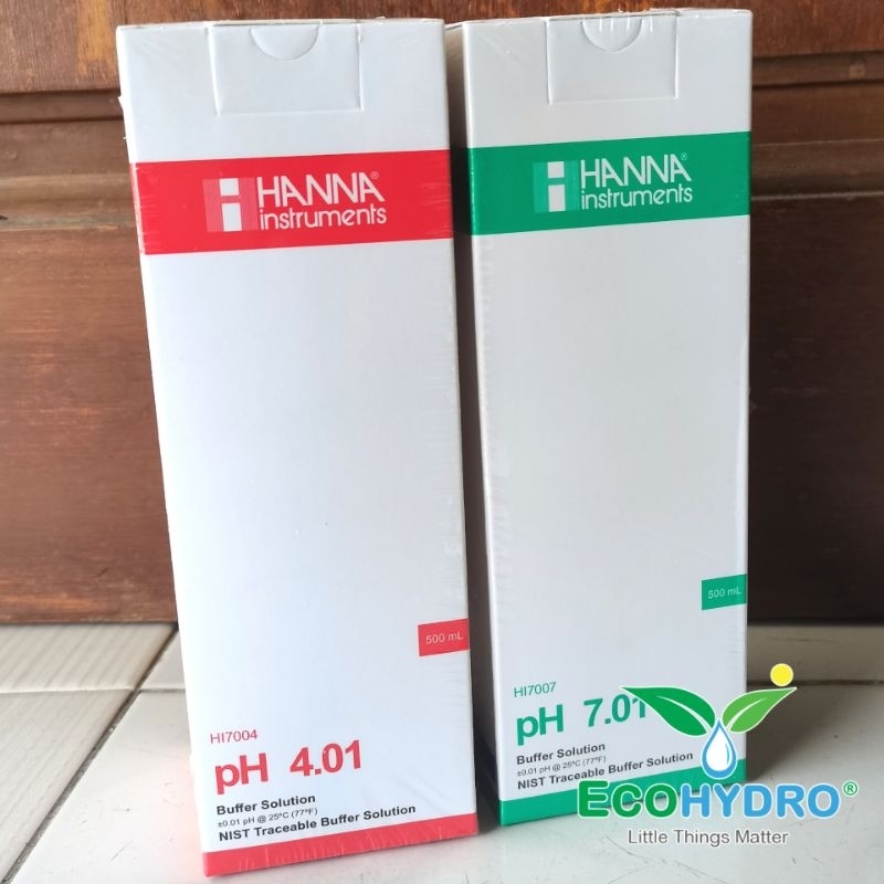 COMBO Hanna pH 7.01 + PH 4.01 NIST Buffer Solution HI7007 HI7004 HI7007L HI7004L HI 7007 7004 ...