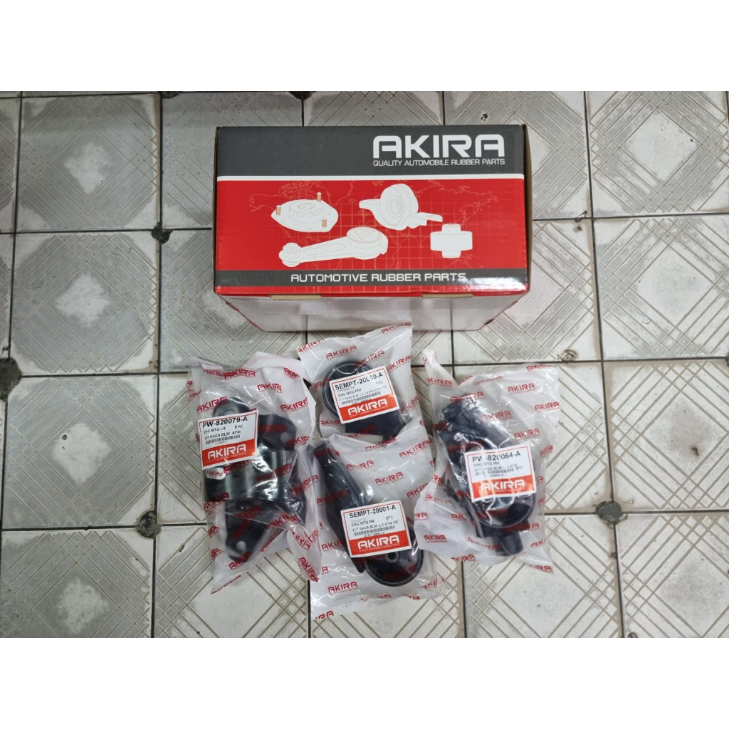 PROTON SAGA BLM (AUTO) ENGINE MOUNTING SET (AKIRA) 1SET4PCS | Shopee ...