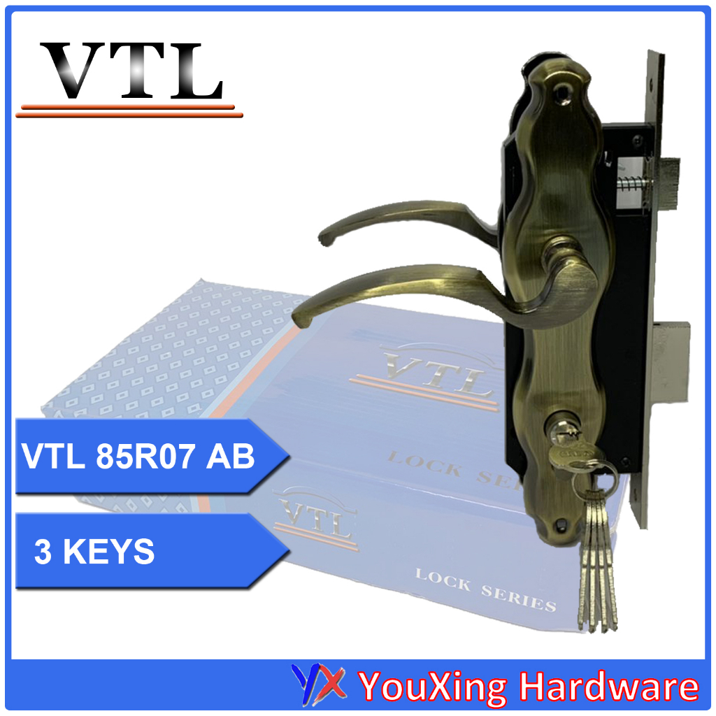 VTL 85R07 AB GRILLE DOOR LOCK HANDLE SET | Shopee Malaysia