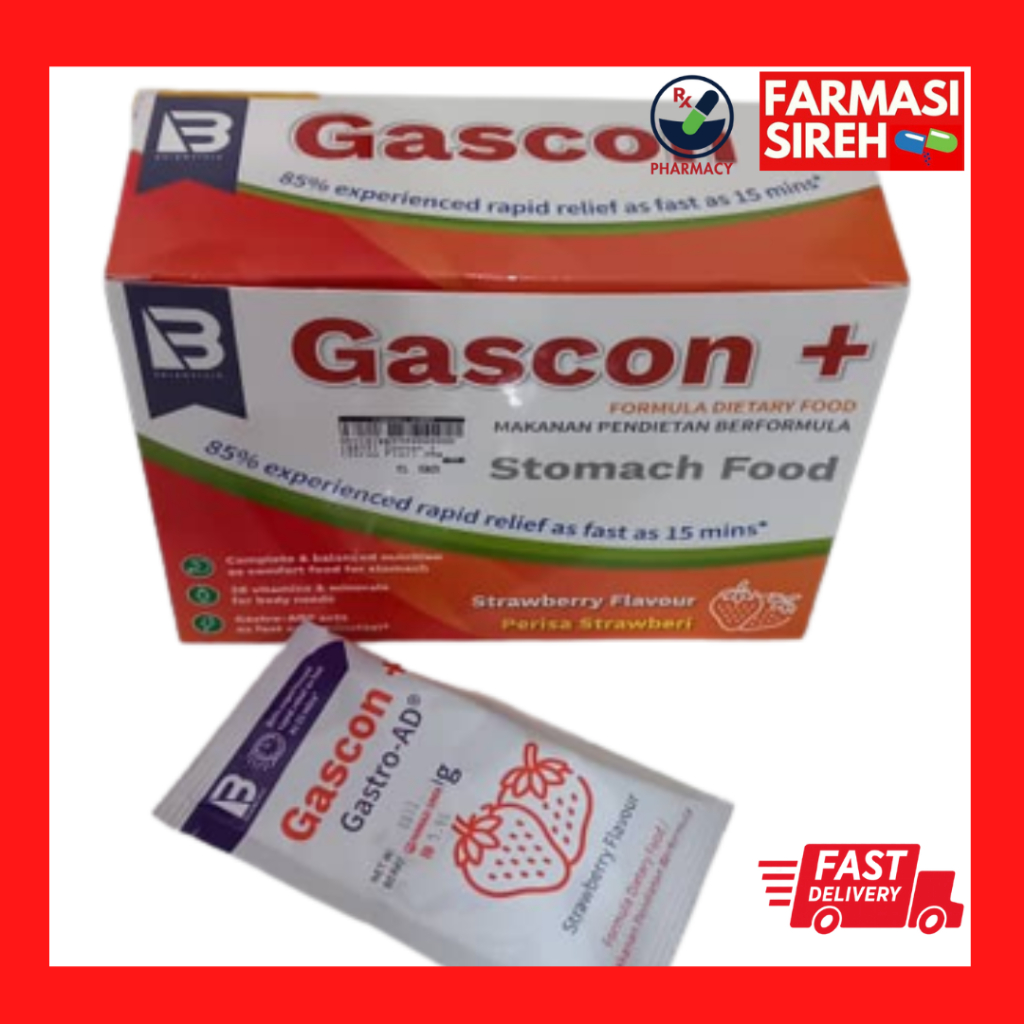 Gascon + Gastro-AD 30g for relief of heartburn symptoms and gastric ...