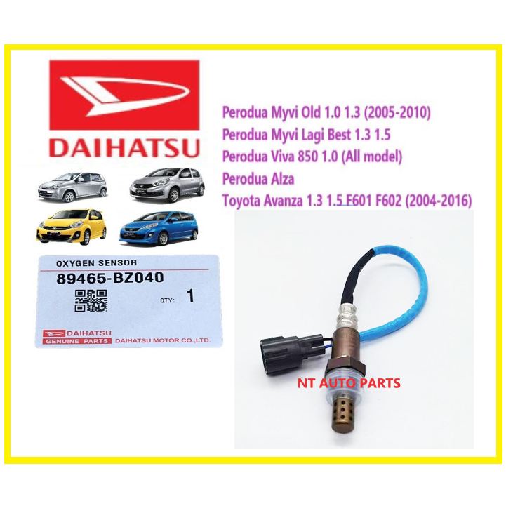 ORIGINAL DENSO PERODUA MYVI VIVA ALZA TOYOTA AVANZA O2 OXYGEN EXHAUST ...