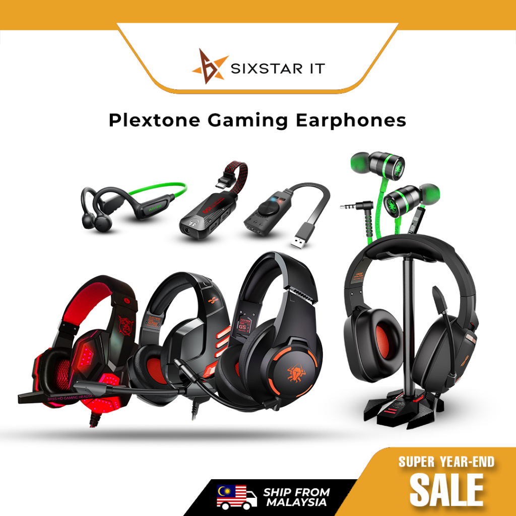 DISPLAY UNIT 】Plextone Gaming Earphone G20 PC780 G700 G800 G5 R2 G3 ...