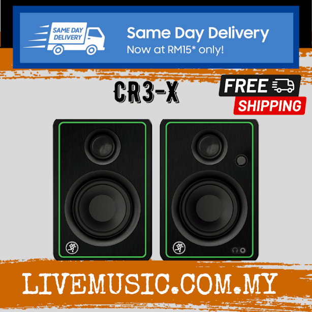 MACKIE CR3-X - Multimedia Monitor - Pair (CR3X/CR3 X) | Shopee Malaysia