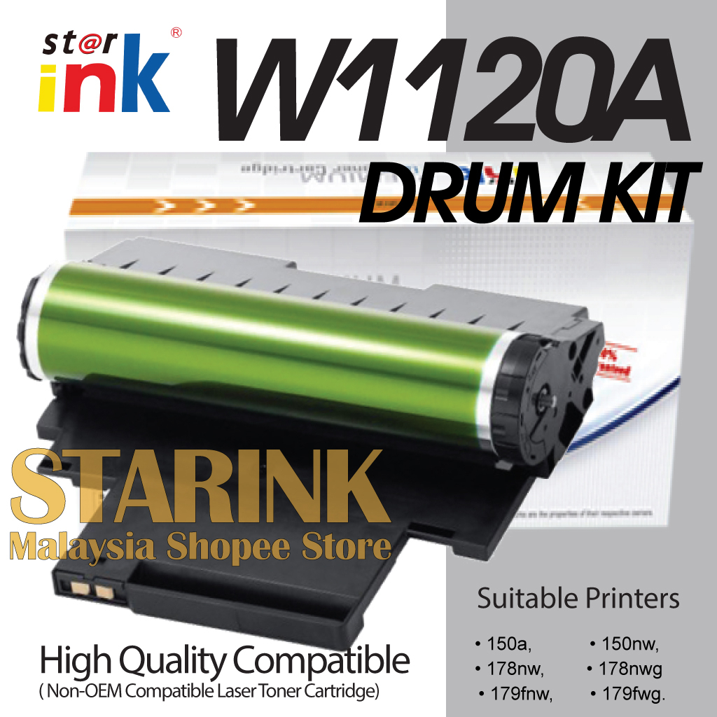Compatible to HP 120A 119A W1120A Imaging Drum W2090A Color Laser 150a ...