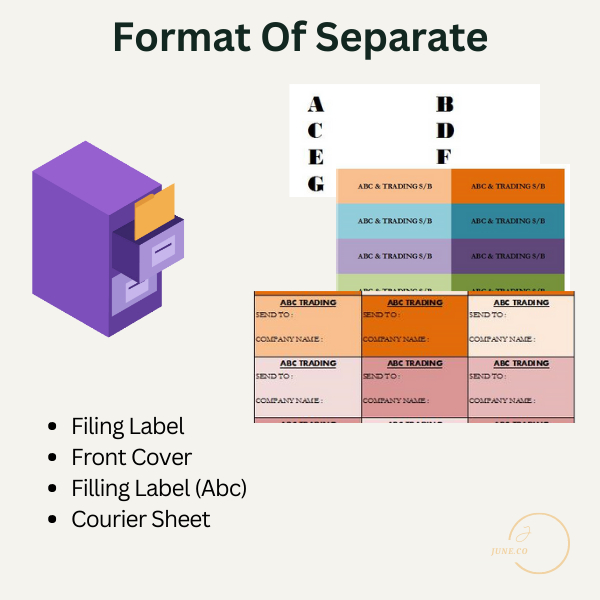 FORMAT OF SEPARATE FORMAT BERASINGAN | Shopee Malaysia