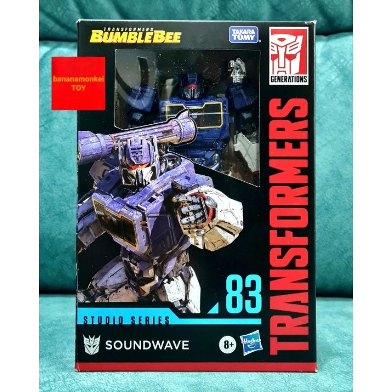 Hasbro Transformers Studio Series 83 SOUNDWAVE | Shopee Malaysia