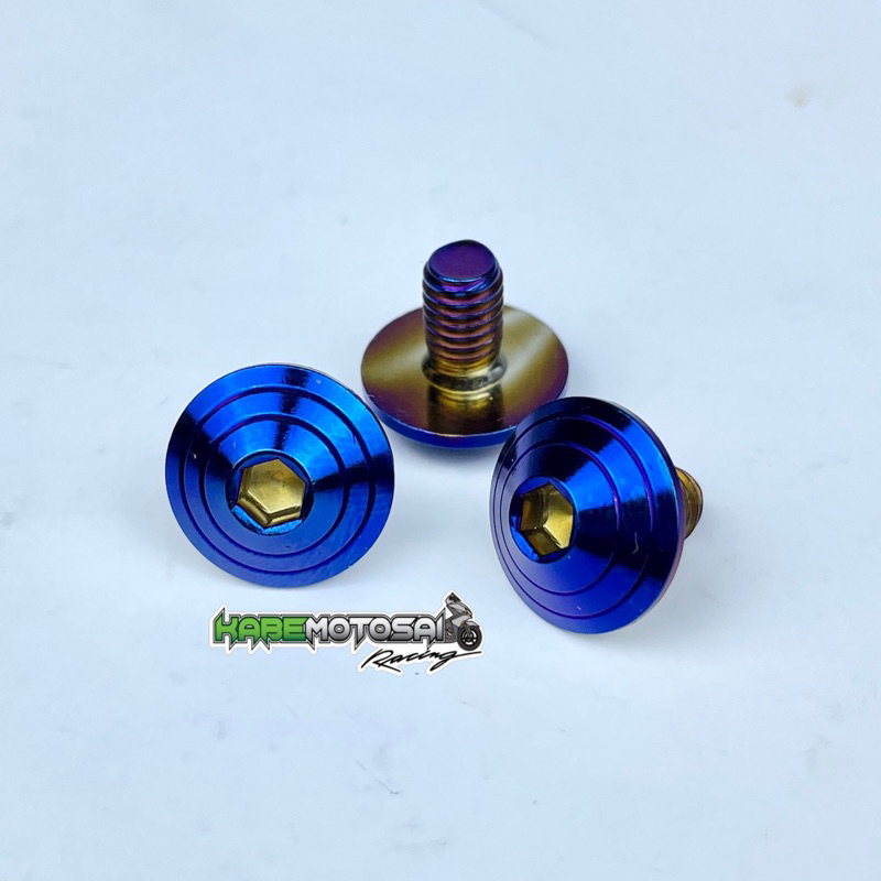 🏁 (1 BIJI) SKRU M6 SAIZ 10 ALLENKEY PAYUNG 🏁 ORIGINAL HENG THAILAND ...