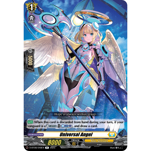 Cardfight Vanguard D-BT08/048EN Universal Angel Keter Sanctuary R (English) | Shopee Malaysia