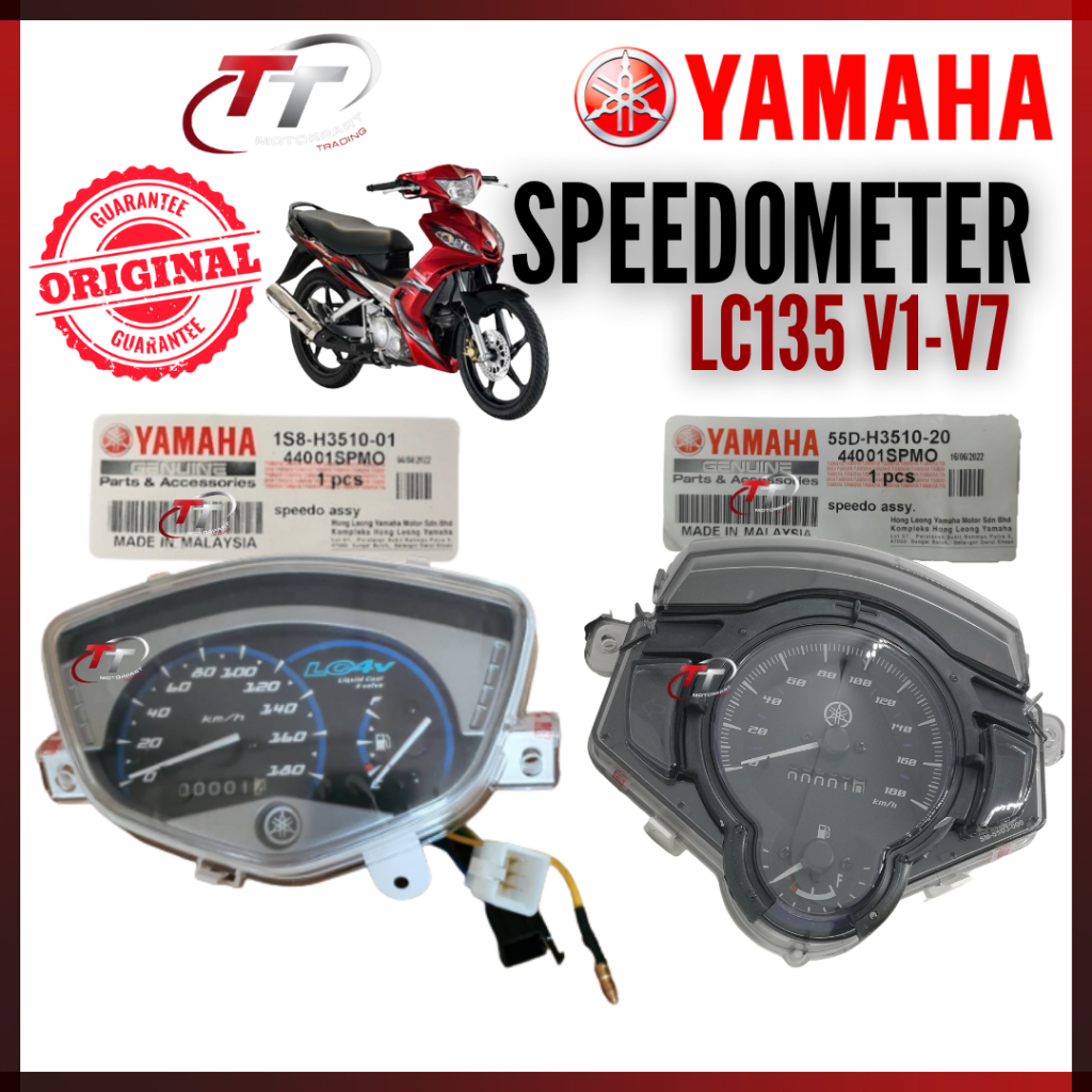 LC135 LC 135 V1 V2 V3 V4 V5 V6 V7 V8 FI SPEED METER SPEEDOMETER SPEEDO ODOMETER 100% ORIGINAL ...