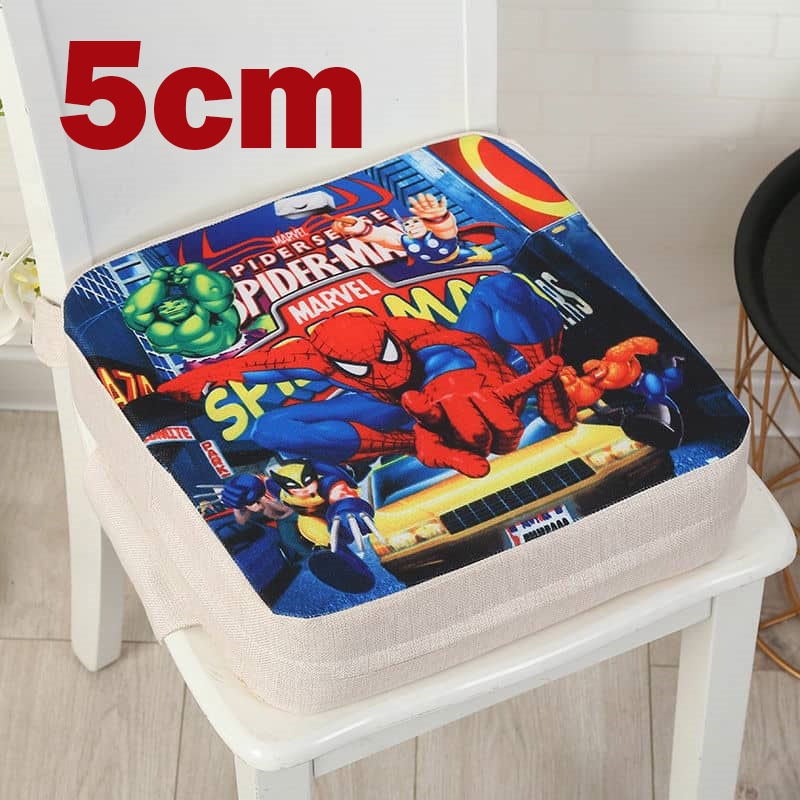 Kids Adult Cushion Seat Extender Back Frozen Spiderman Ultraman Hello ...