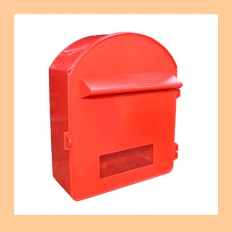 [Ready Stock] HICOOK PVC Post Letter Box Plastic Mail Box Peti Surat ...