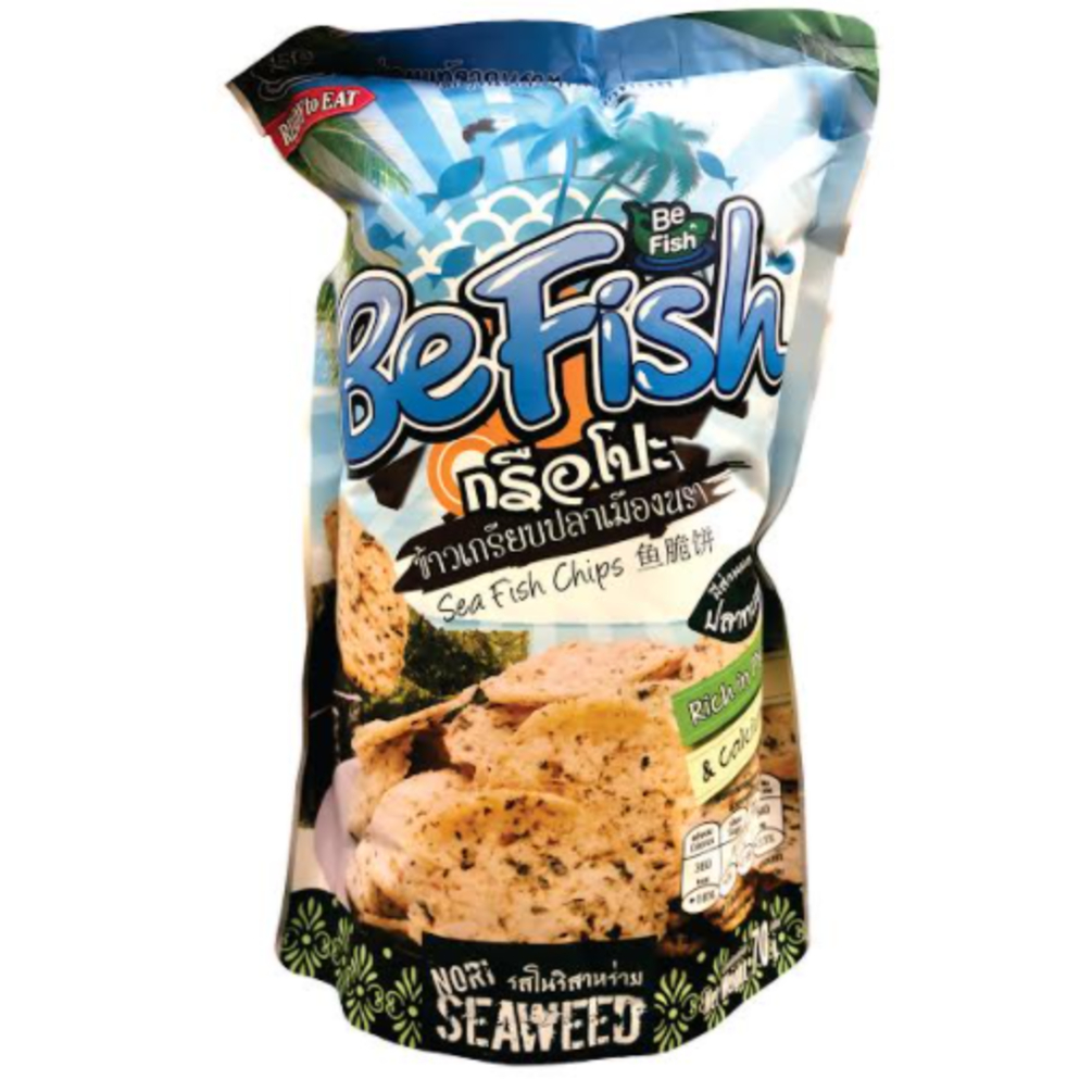 Be Fish Sea Fish Chips Seaweed Flavour (70gm) | Shopee Malaysia