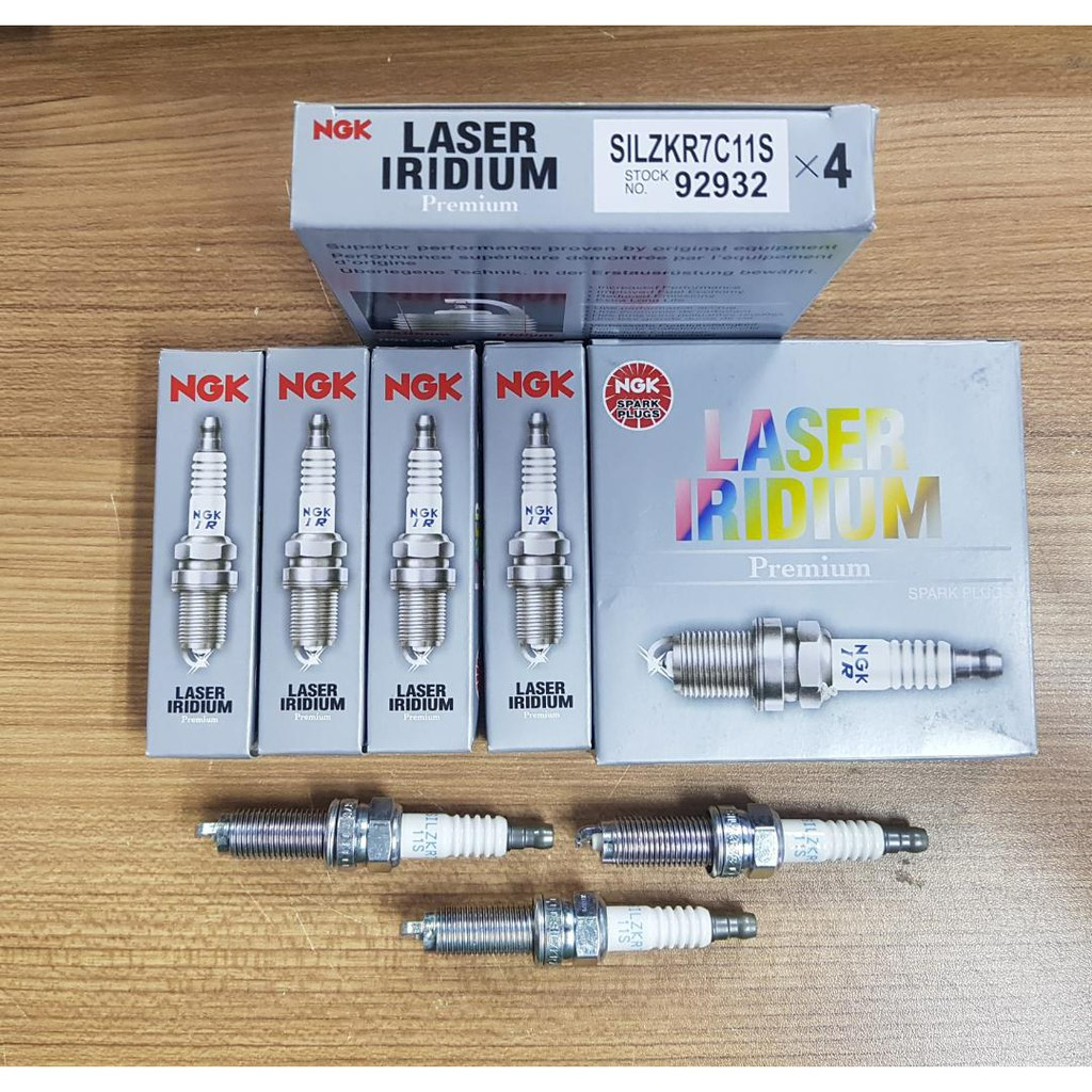 SILZKR7C11S 92932 [4PCS] NGK GENIUNE HONDA HRV, CIVIC FB TRO, CIVIC FC TEA & ACCORD T2A 2.0 ...