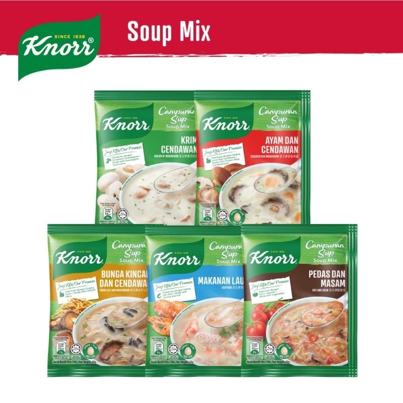 Knorr Mix Soup / Porridge | Shopee Malaysia
