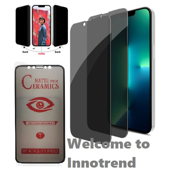 Matte Ceramic Privacy Screen Protectors Anti-spy Film for Vivo V21 V21E ...