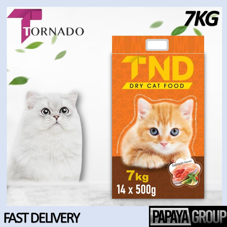 [FREE CAT STICK x 3 ] Tornado Cat Food 7KG / 8KG (Tornado Chicken ...