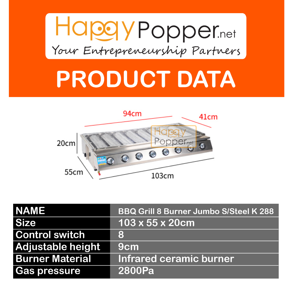 Commercial Stainless Steel BBQ Barbecue Roaster Non Stick Roast Satay ...