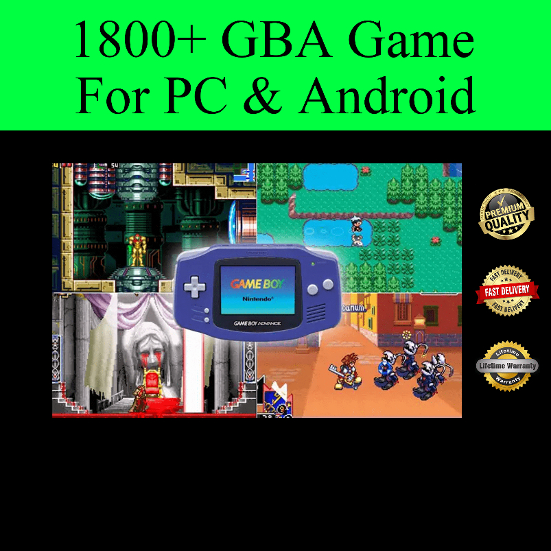 GBA Game 1800+Roms For Android & PC | Shopee Malaysia