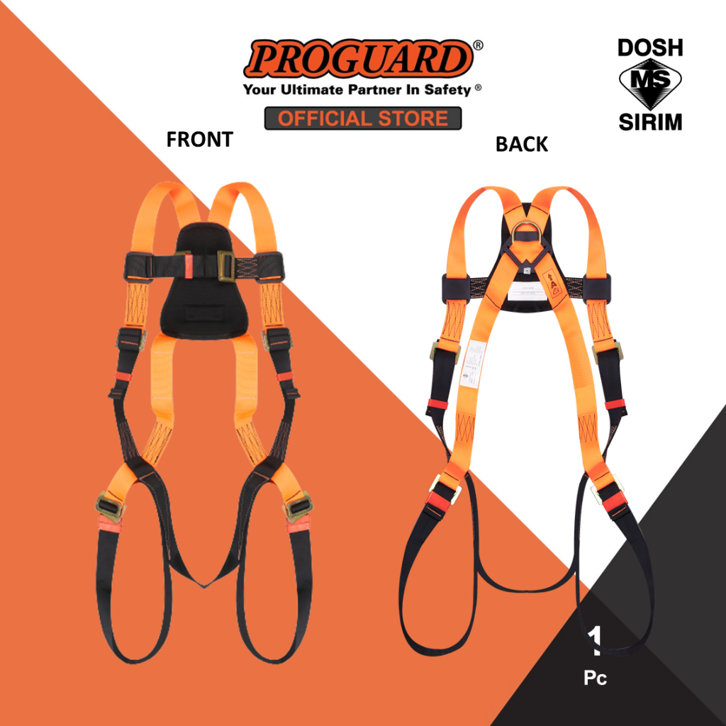 CLEARANCE Proguard Full Body Harness (PG141061-OB-B) | Shopee Malaysia