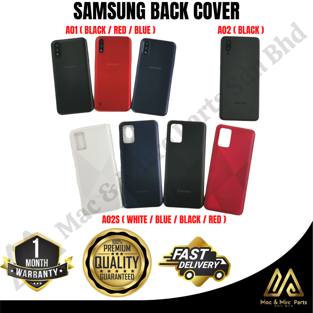 SAMSUNG A01 / A02 / A02S BACK COVER ( READY STOCK ) | Shopee Malaysia