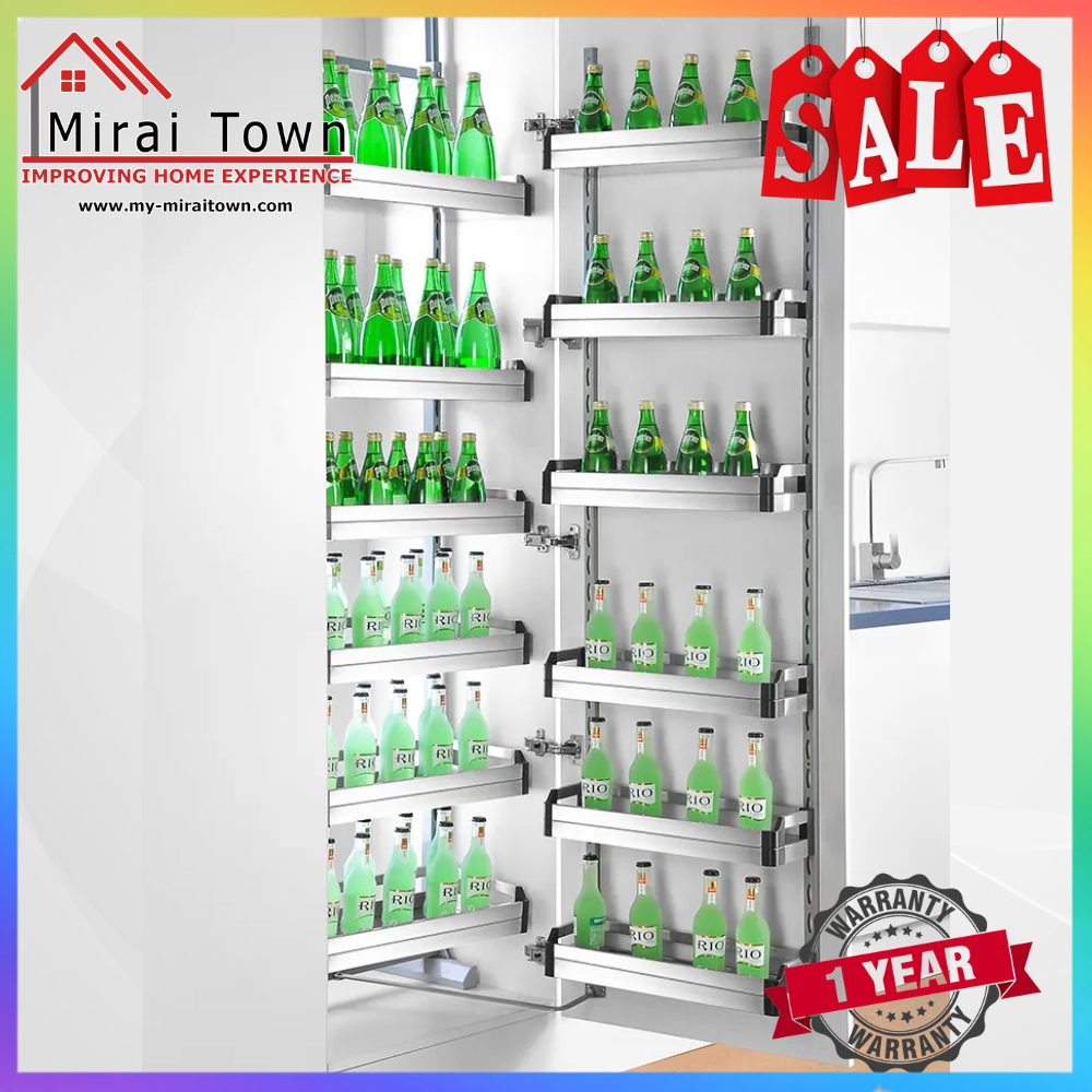 MIRAI Pantry Storage Containers Pantry Organizer Stainless Storage ...