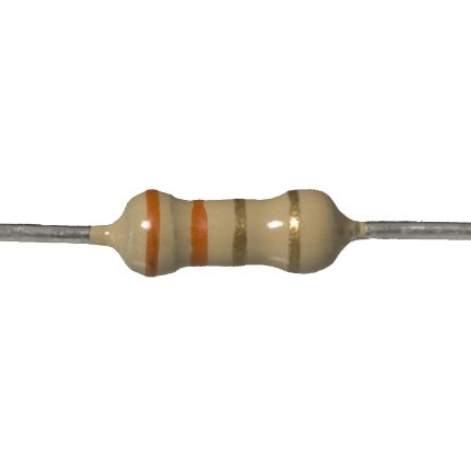 (50pcs) 1/4W Carbon Film Resistor - (1 ohm to 10M ohm) - 5% - Wide ...