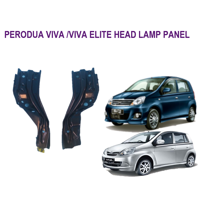 Perodua Viva/Viva Elite Head Lamp Panel & Lower Panel | Shopee Malaysia
