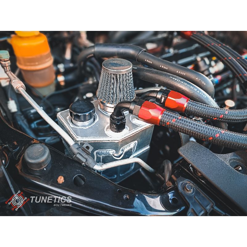 Evo X Lancer Inspira Aluminium Coolant Expansion Tank | Shopee Malaysia