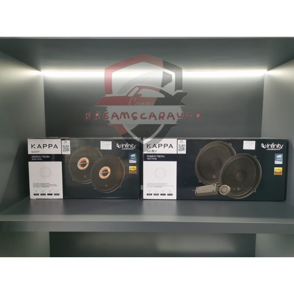 INFINITY KAPPA HI-RES SERIES KAPPA 603CF&63XF COMBO PACKAGE SPEAKER | Shopee Malaysia