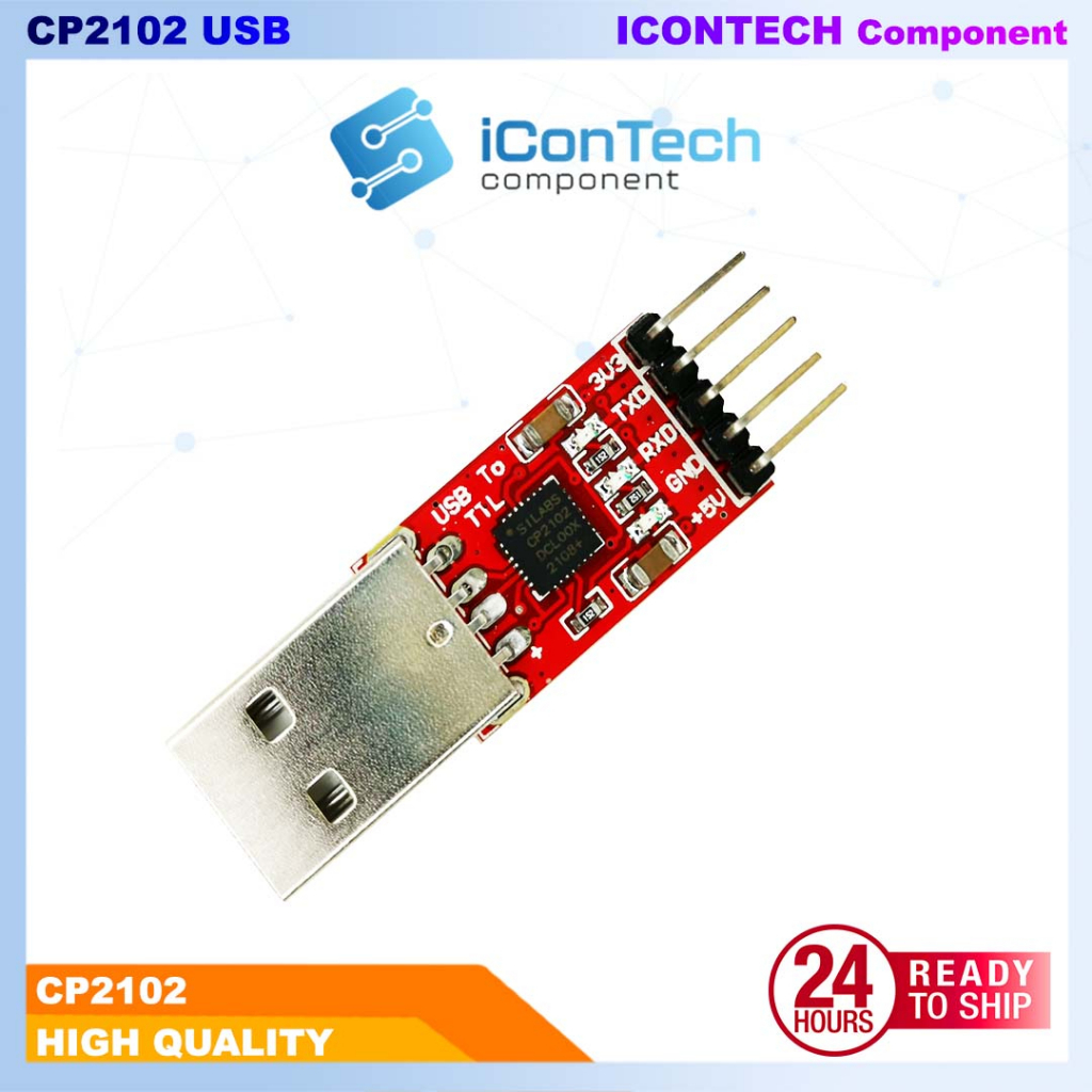 USB to UART TTL SERIAL Adapter CP2102 WINDOW10 SUPPORTED | Shopee Malaysia